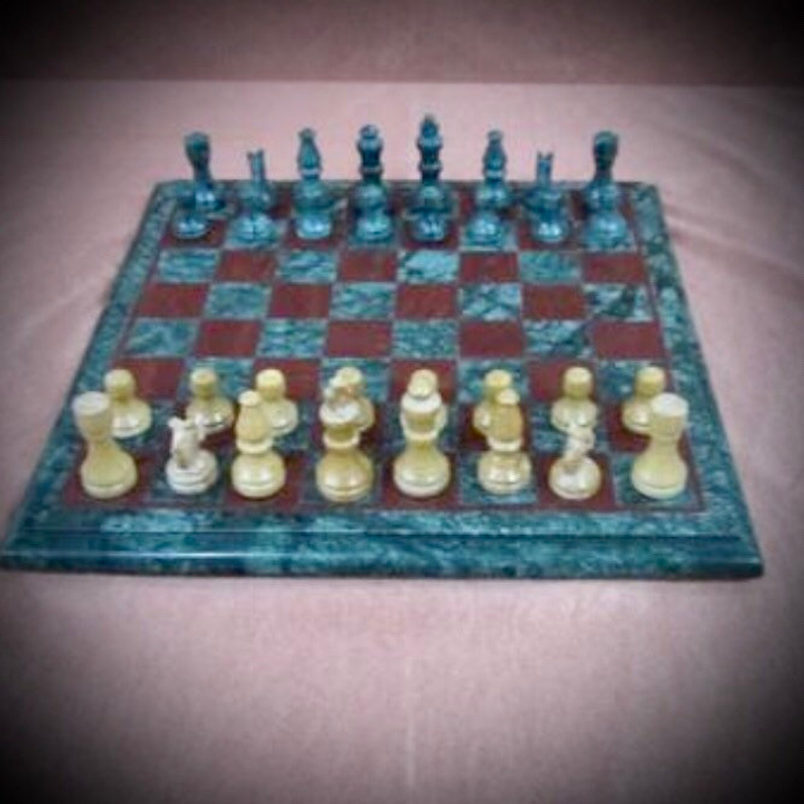 Handmade Marble Chess Sets With Board - Etsy