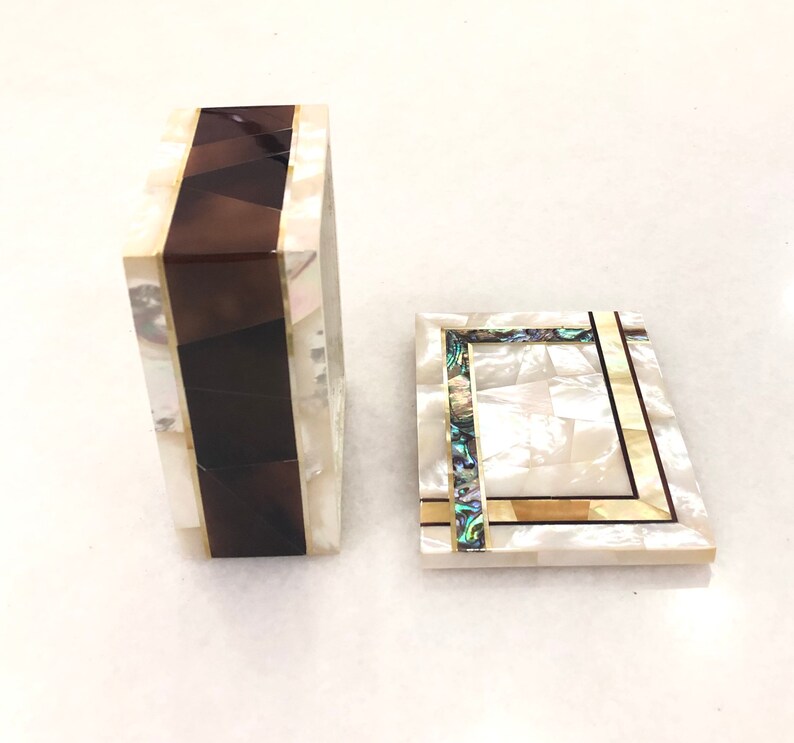 Mother of Pearl Inlay Jewellery Box - Etsy