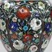 Flower Vase Hand Carved Marble Inlay Flowers Pot Inlaid With - Etsy