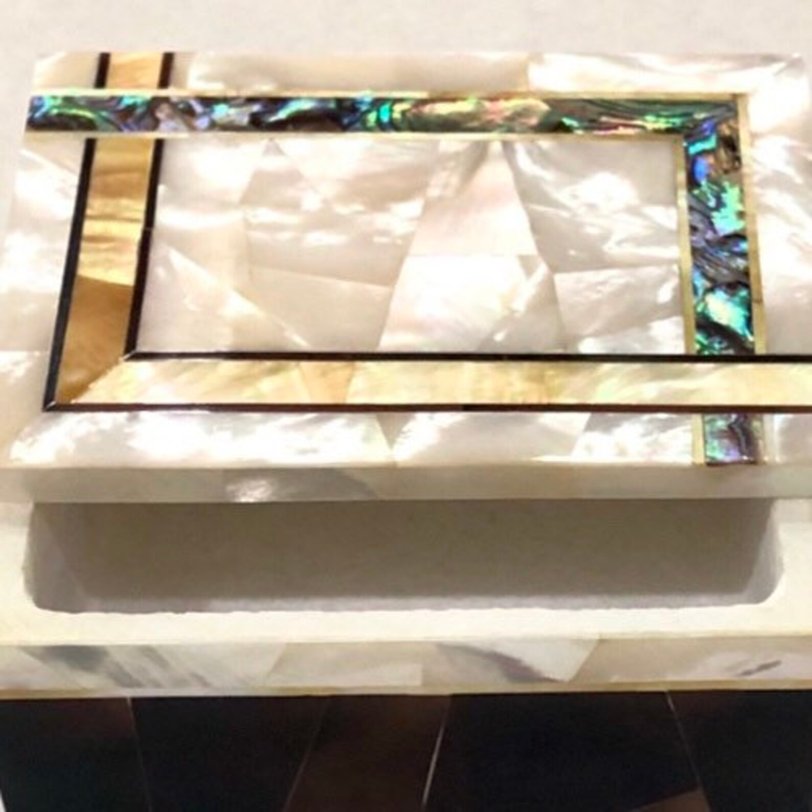 Mother of Pearl Inlay Jewellery Box - Etsy