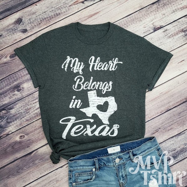 Texas Shirt - Etsy