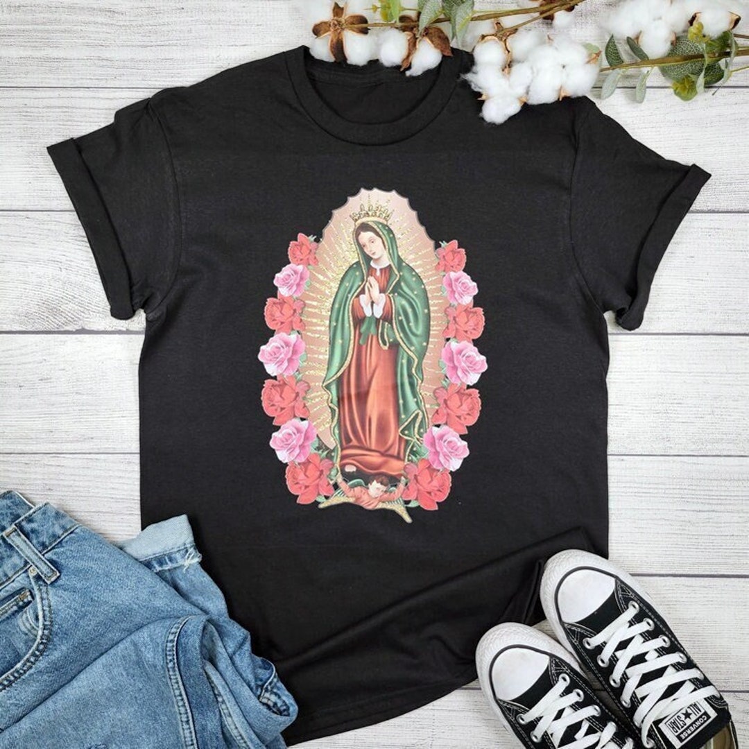 Our Lady of Guadalupe Shirt, Virgin Mary Shirt, Catholic Shirt ...
