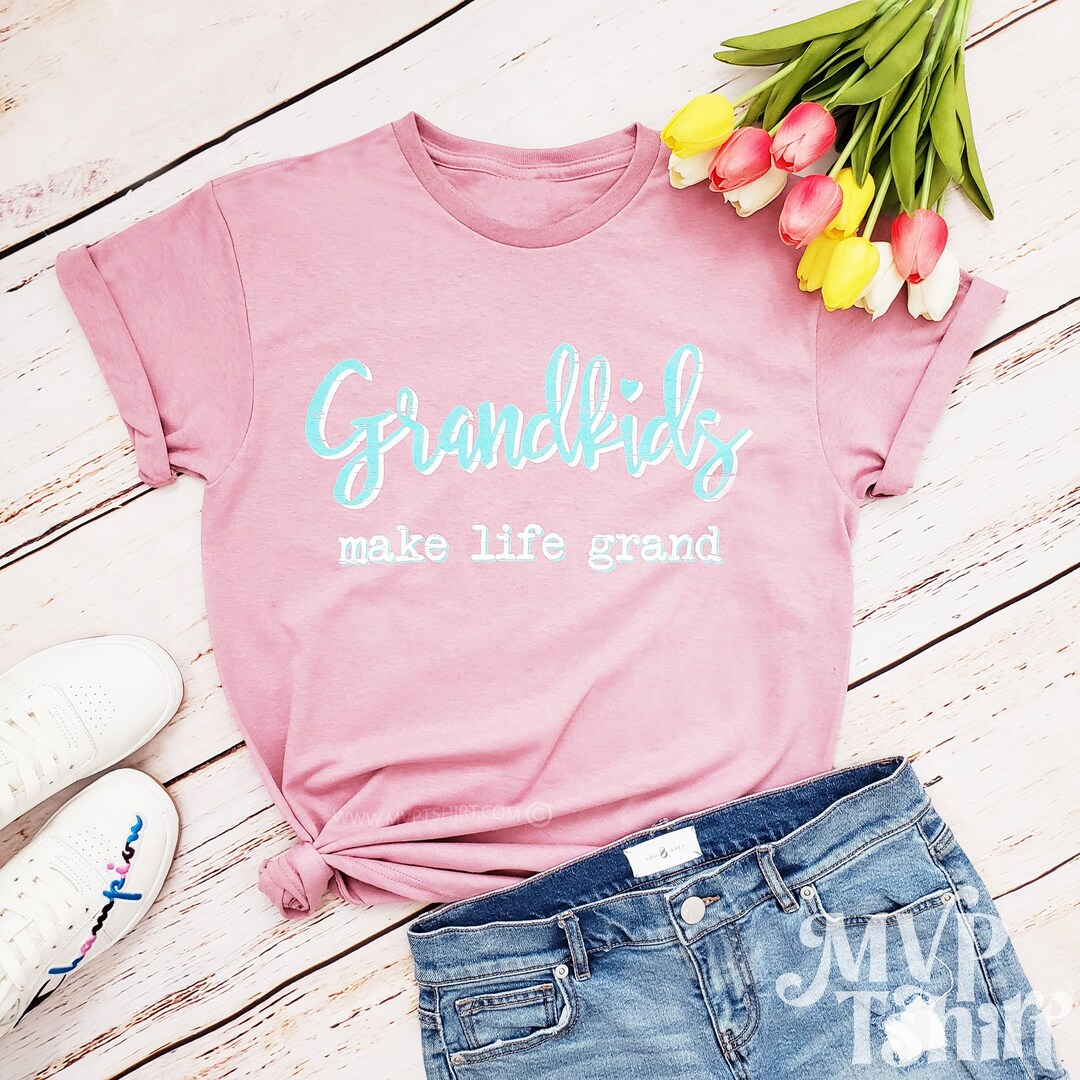 Grandkids Shirt, New Grandma Gift, Great Grandma Gift, Funny Family ...