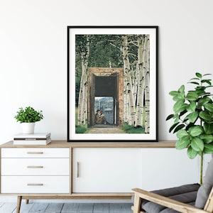 Tree Wall Art Print, Trees Art, Huge Wall Art, Extra Large Poster ...