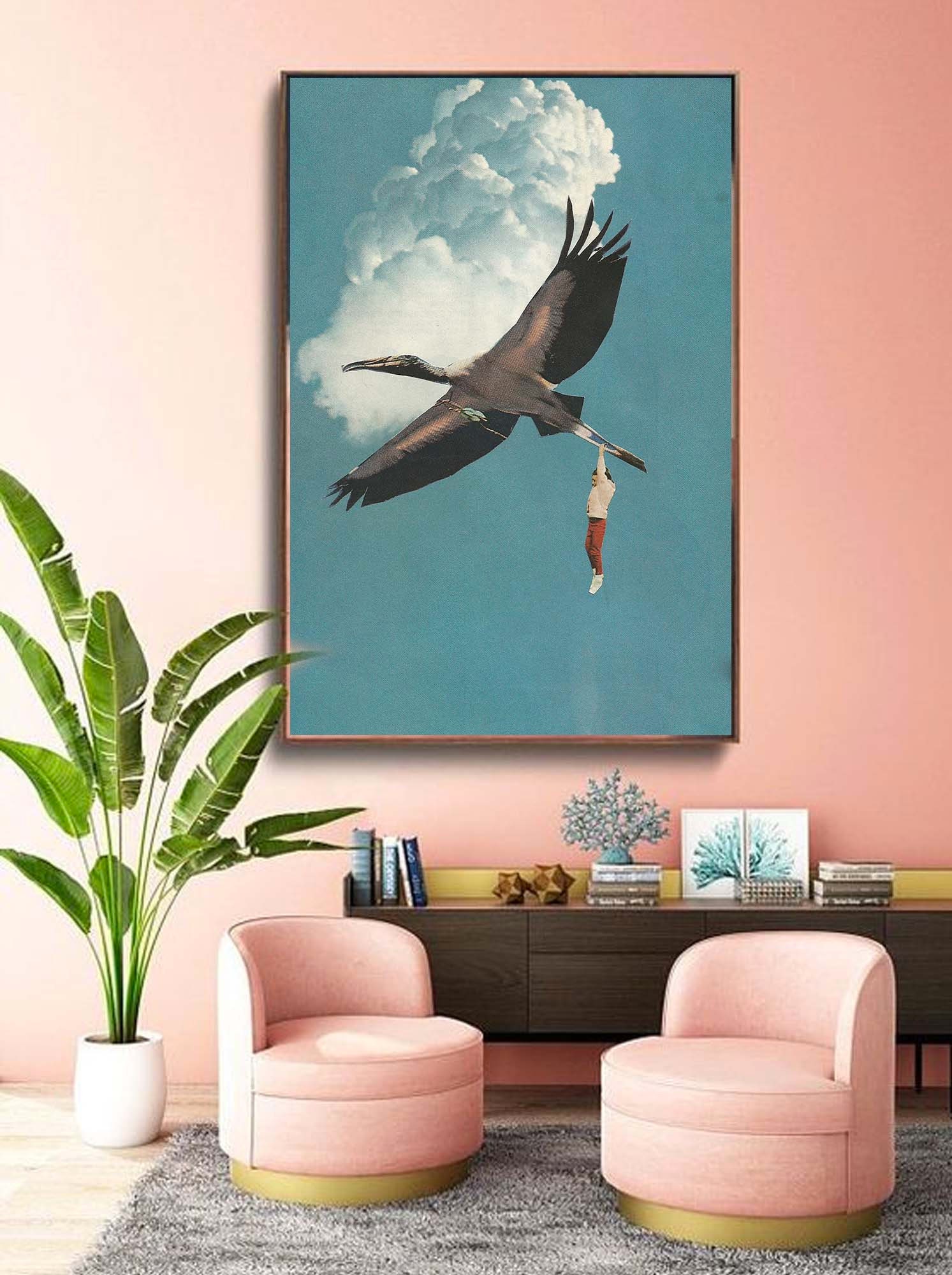 Animal Prints, Bird Print, Bird Art, Large Print, Large Wall Art, Extra ...