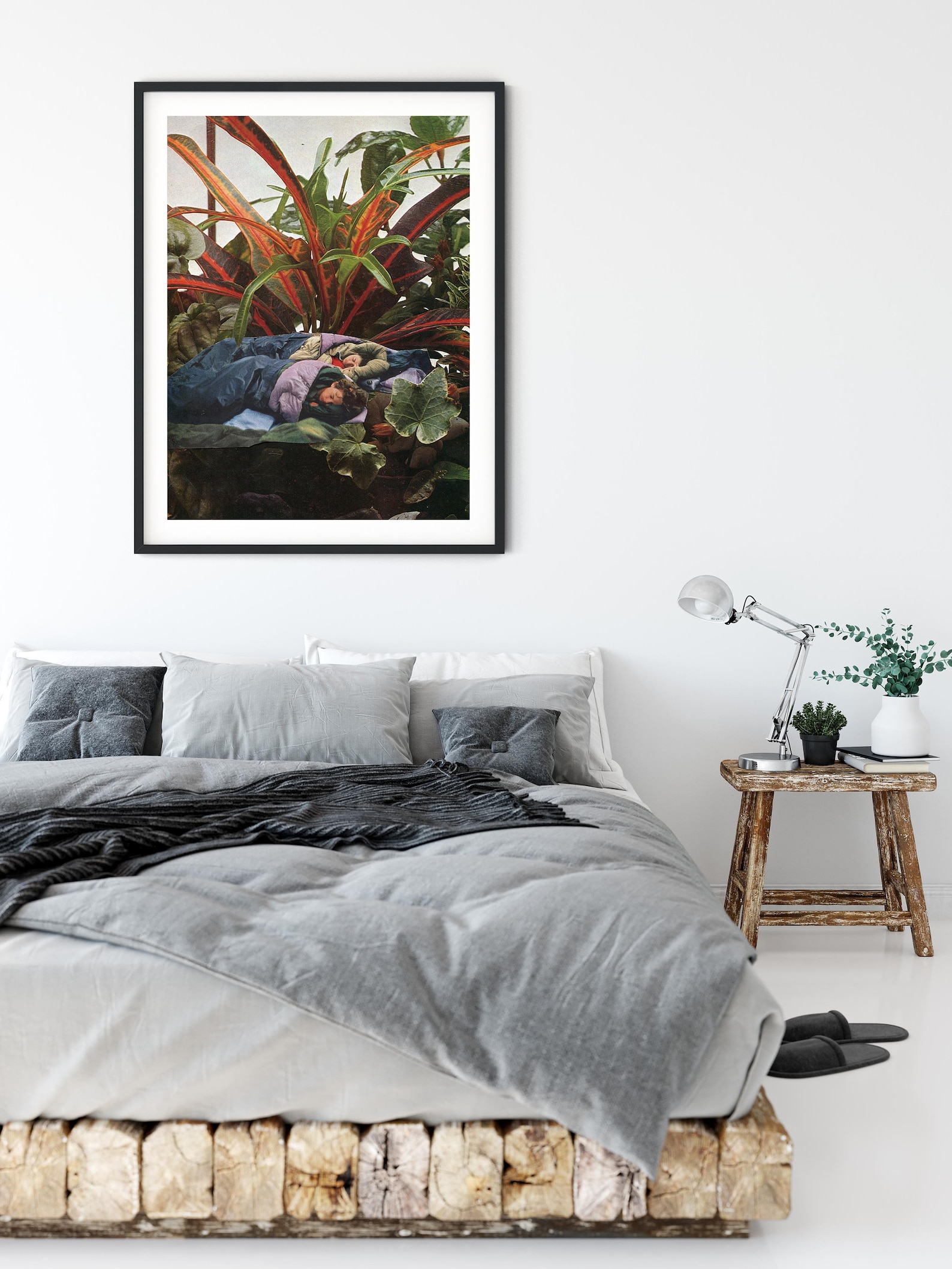 Plants Print Botanical Art Large Wall Art Extra Large Wall | Etsy