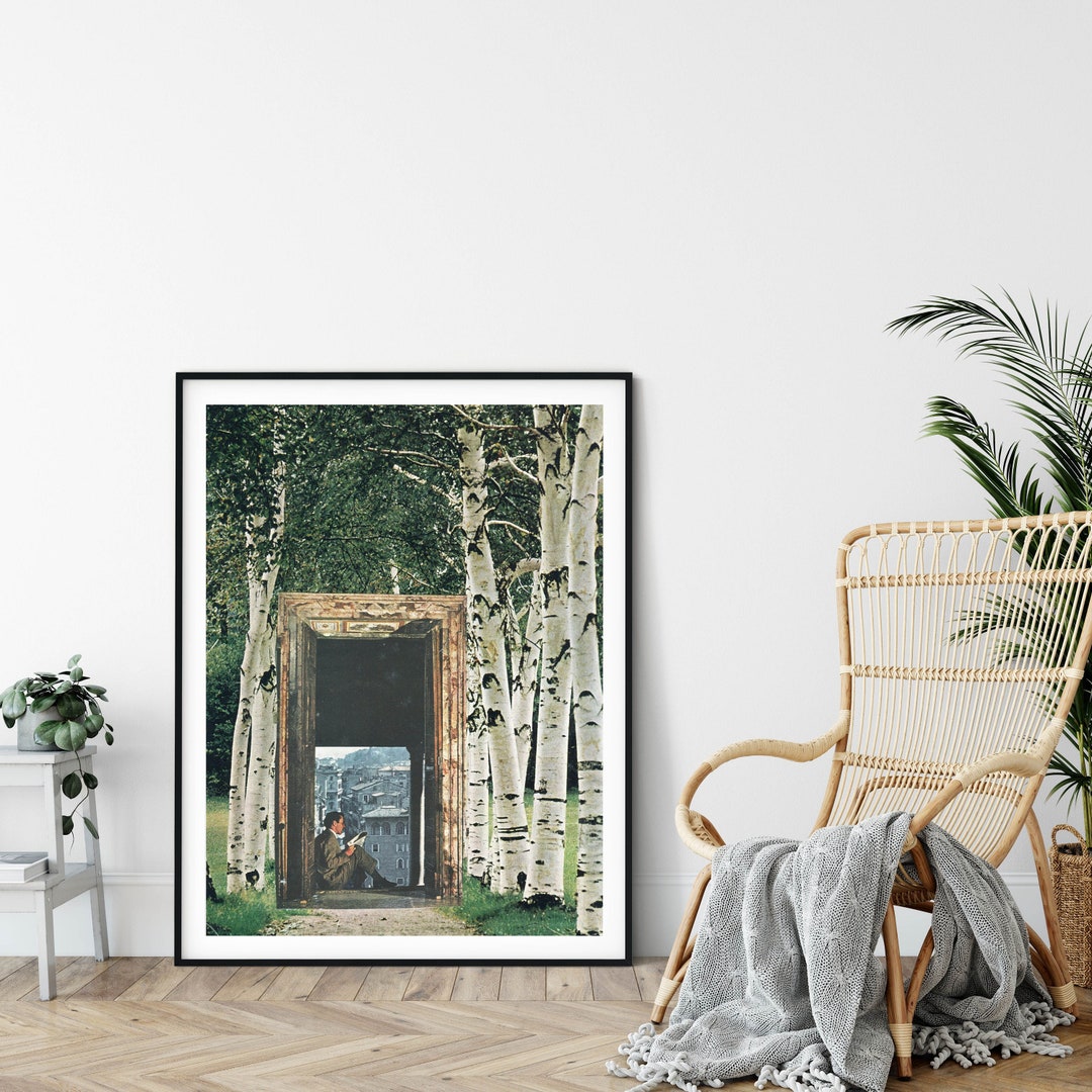 Tree Wall Art Print, Trees Art, Huge Wall Art, Extra Large Poster ...