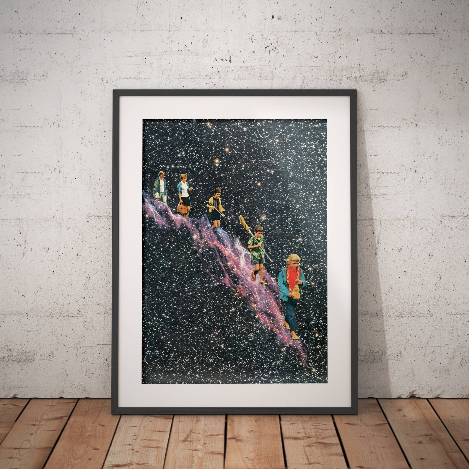 A4 Print, Adventure Print, Universe Prints, Space, Children Art ...