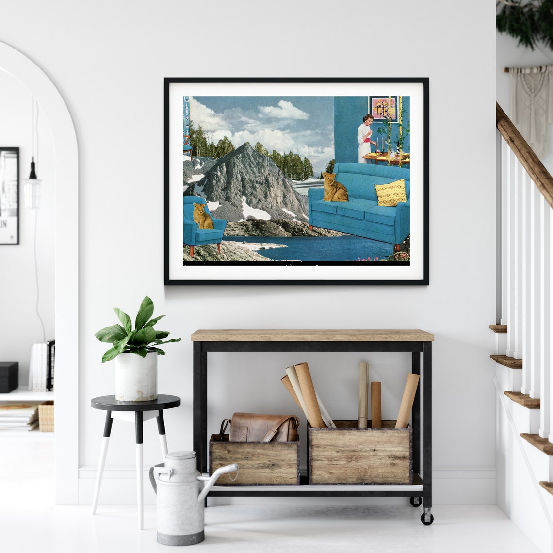 Extra Large Wall Art Print, Huge Prints, Living Room, Hallway Statement ...