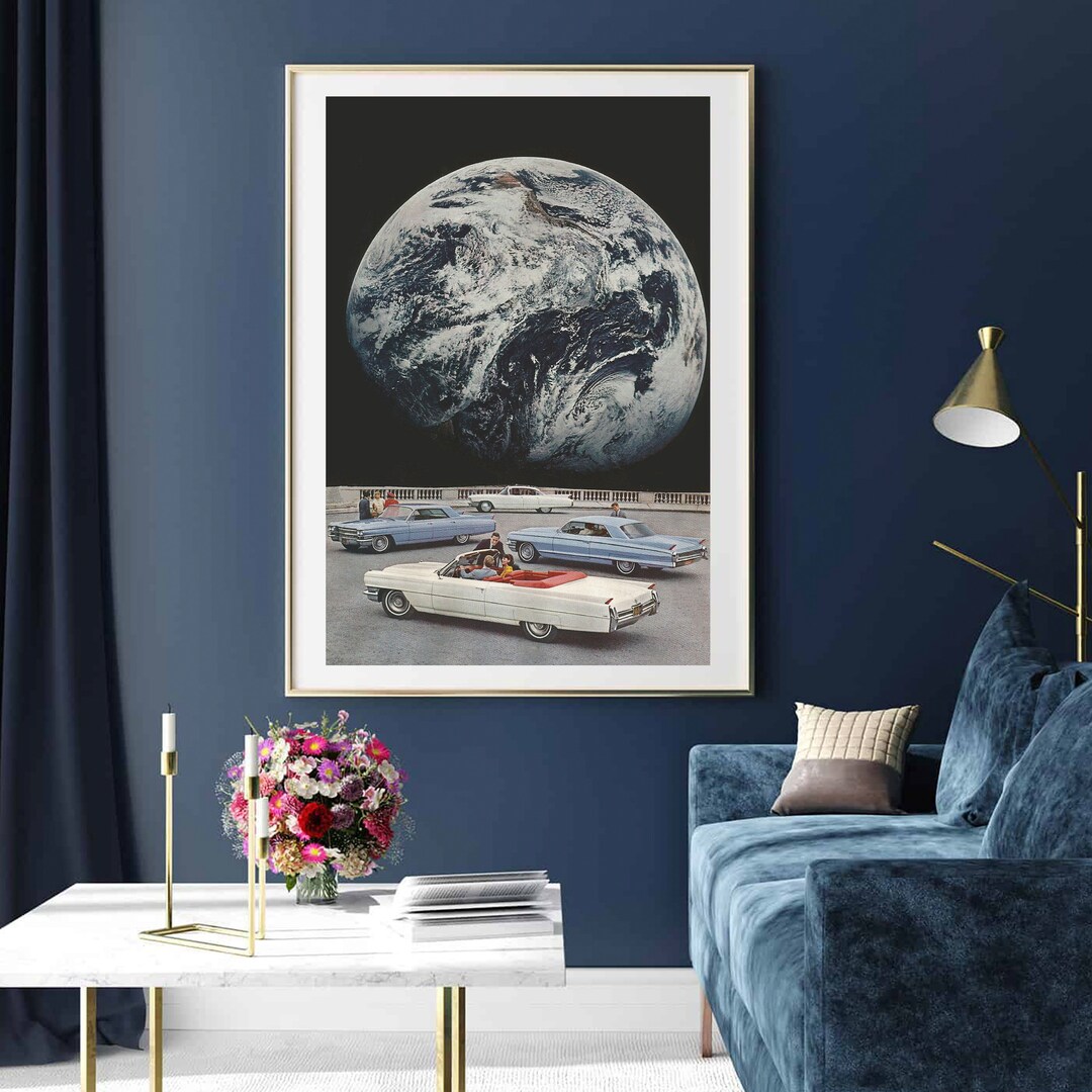 Oversized Wall Art, Large Art Prints, Extra Huge Posters, Earth Poster ...