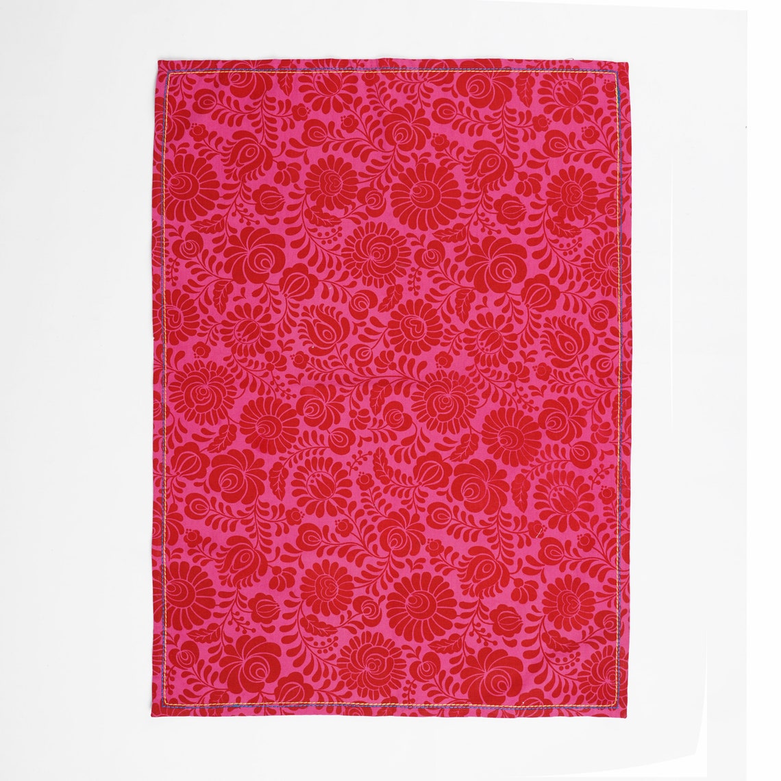 Matyo Hot Pink Printed Kitchen Towel 100% Cotton Size - Etsy