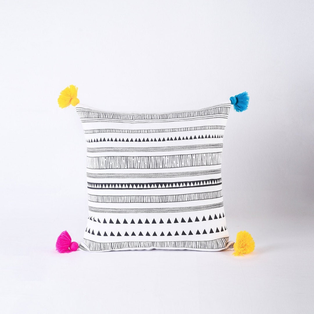 Aztec Print Pillow Cover Cotton Pillow Case Tribal - Etsy