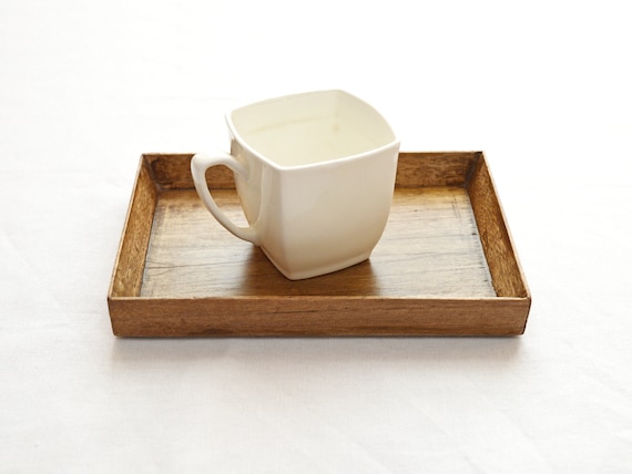 Wooden Tray Small Tray Rustic Mango Wood Serving Tray - Etsy