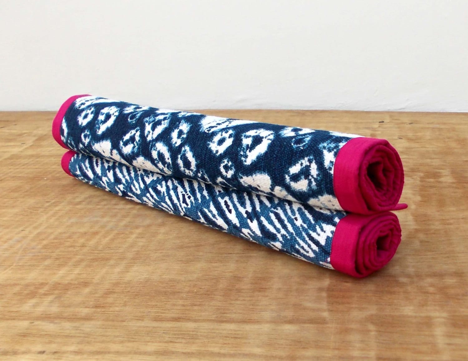 Indigo Cotton Rug Diamond Pattern Shibori Print Indigo - Etsy