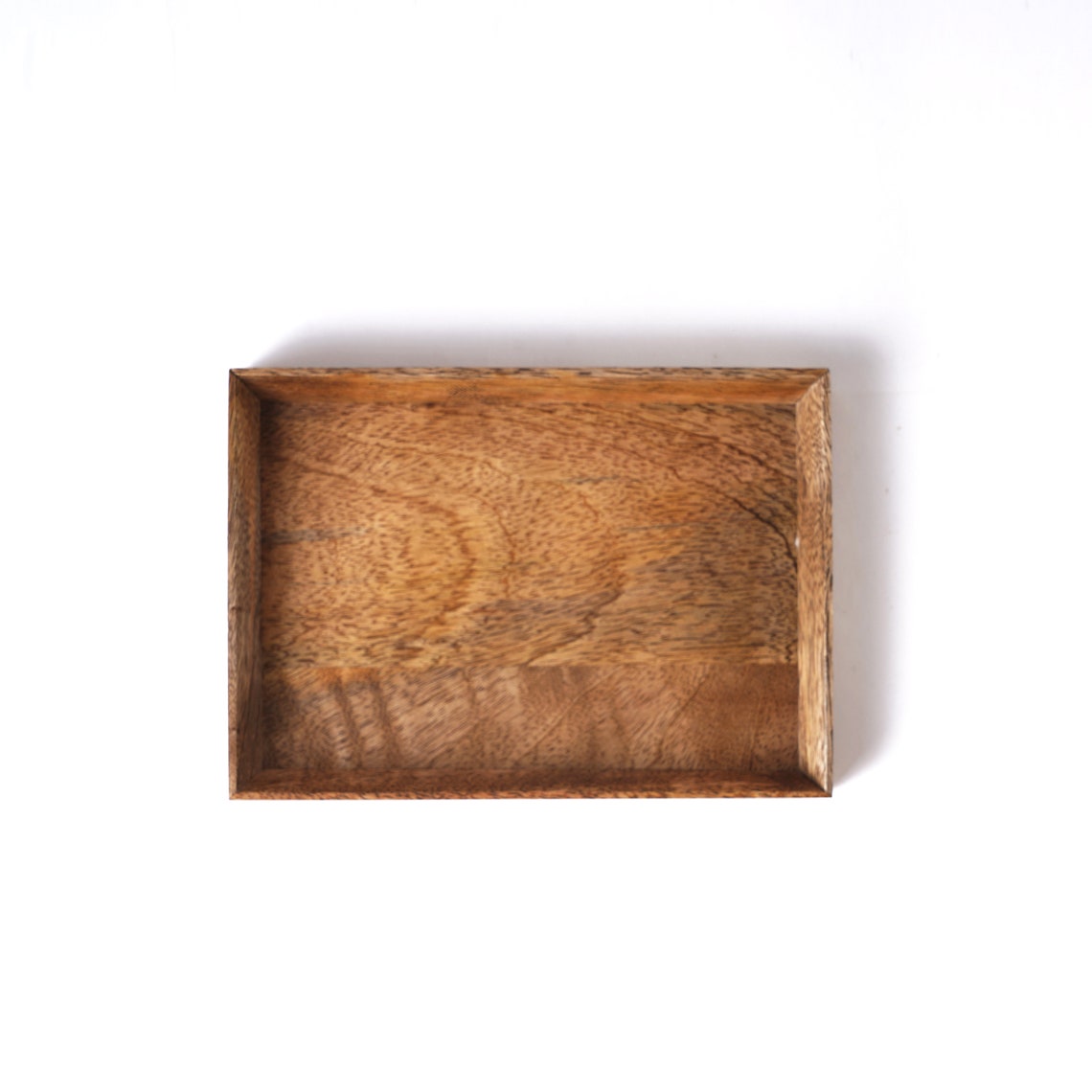 Wooden Tray Small Tray Rustic Mango Wood Serving Tray - Etsy