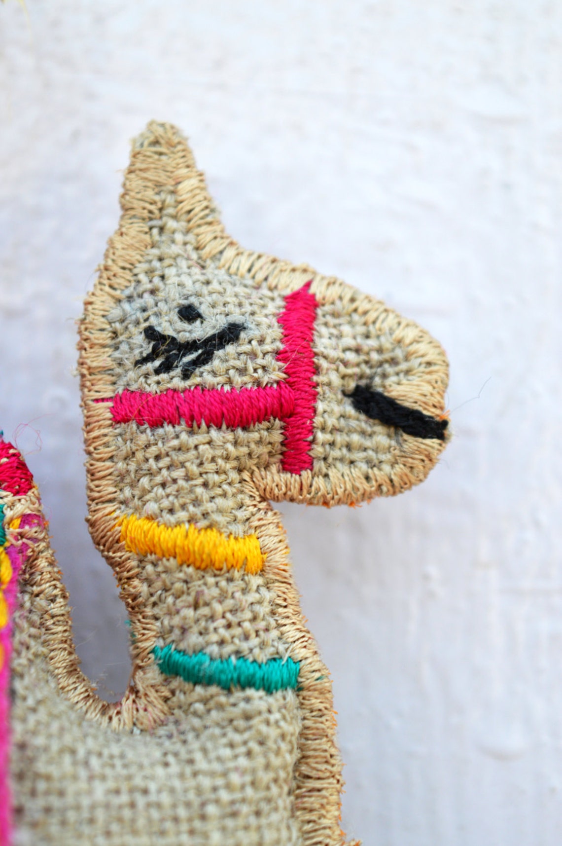 Set of 4 Multicolor Camel Key Ring Tassel Handmade Boho Bag - Etsy