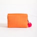 Orange Double Pocket Utility Pouch 4X2.7X2.5 Inches - Etsy