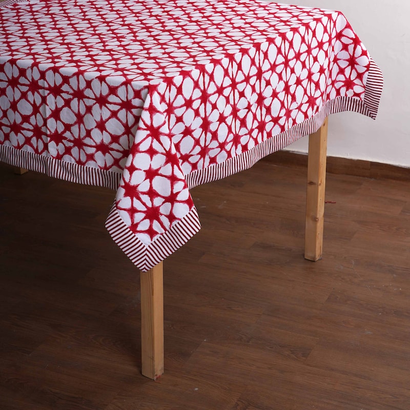 Red Table Cloth - Etsy