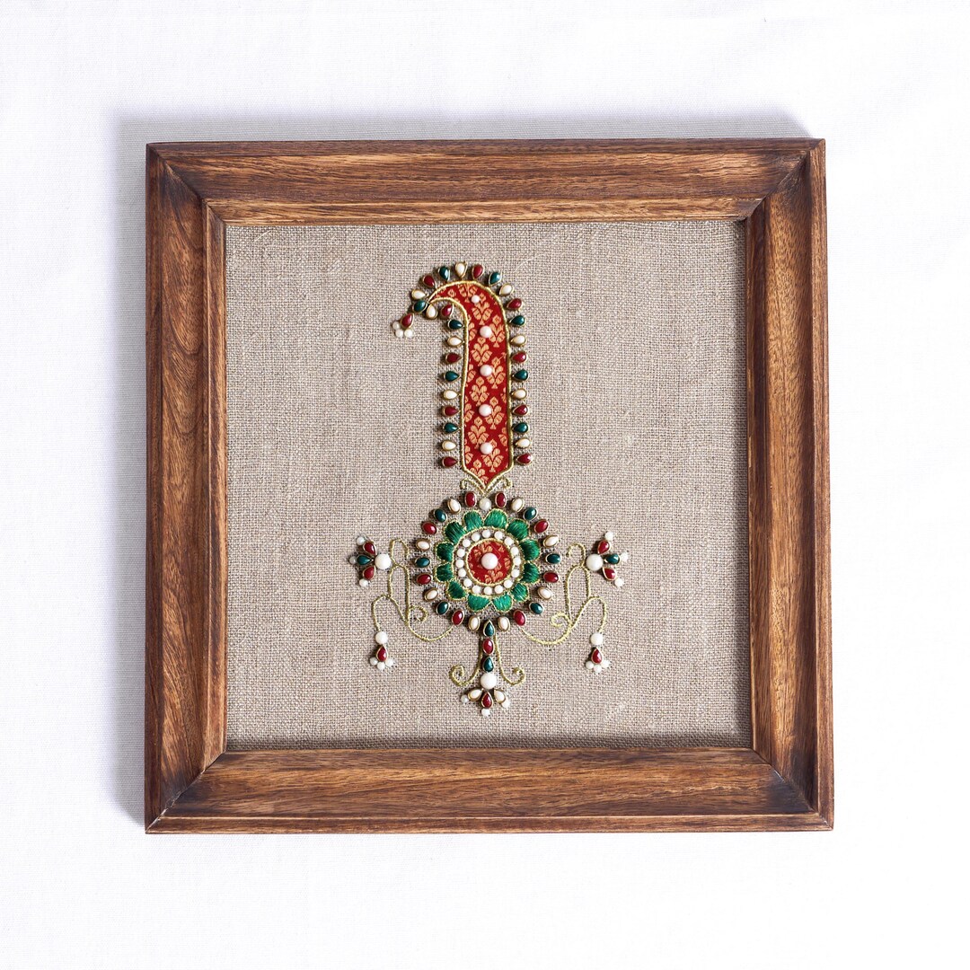 Buy KALGI Royal Indian Jewellery Wall Art, Embroidery and Applique in ...