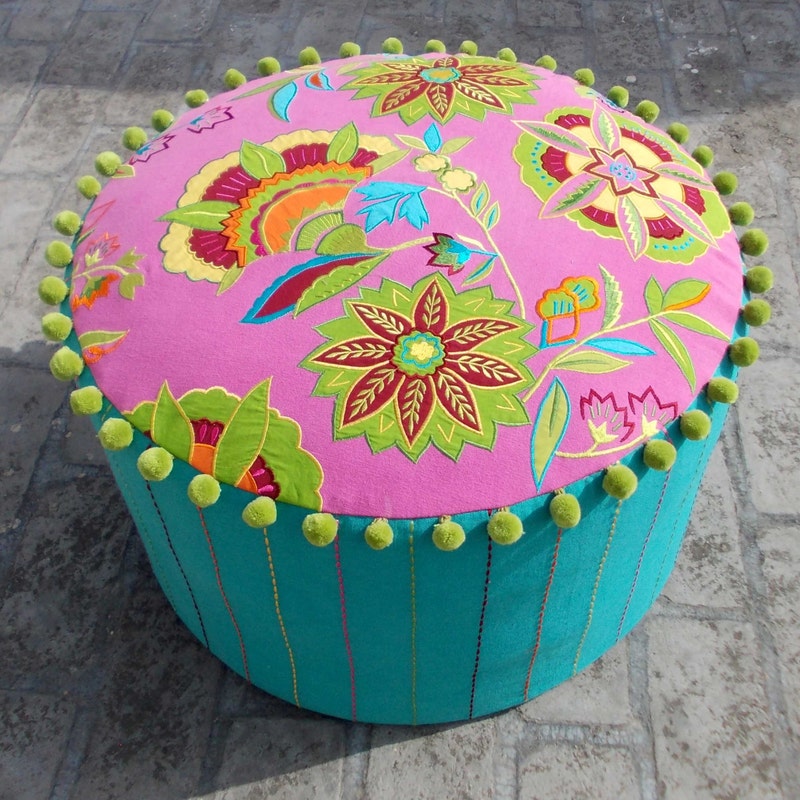 Pink Pouf - Etsy