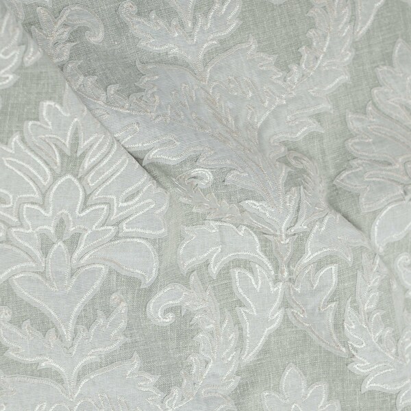 Green Damask Fabric - Etsy