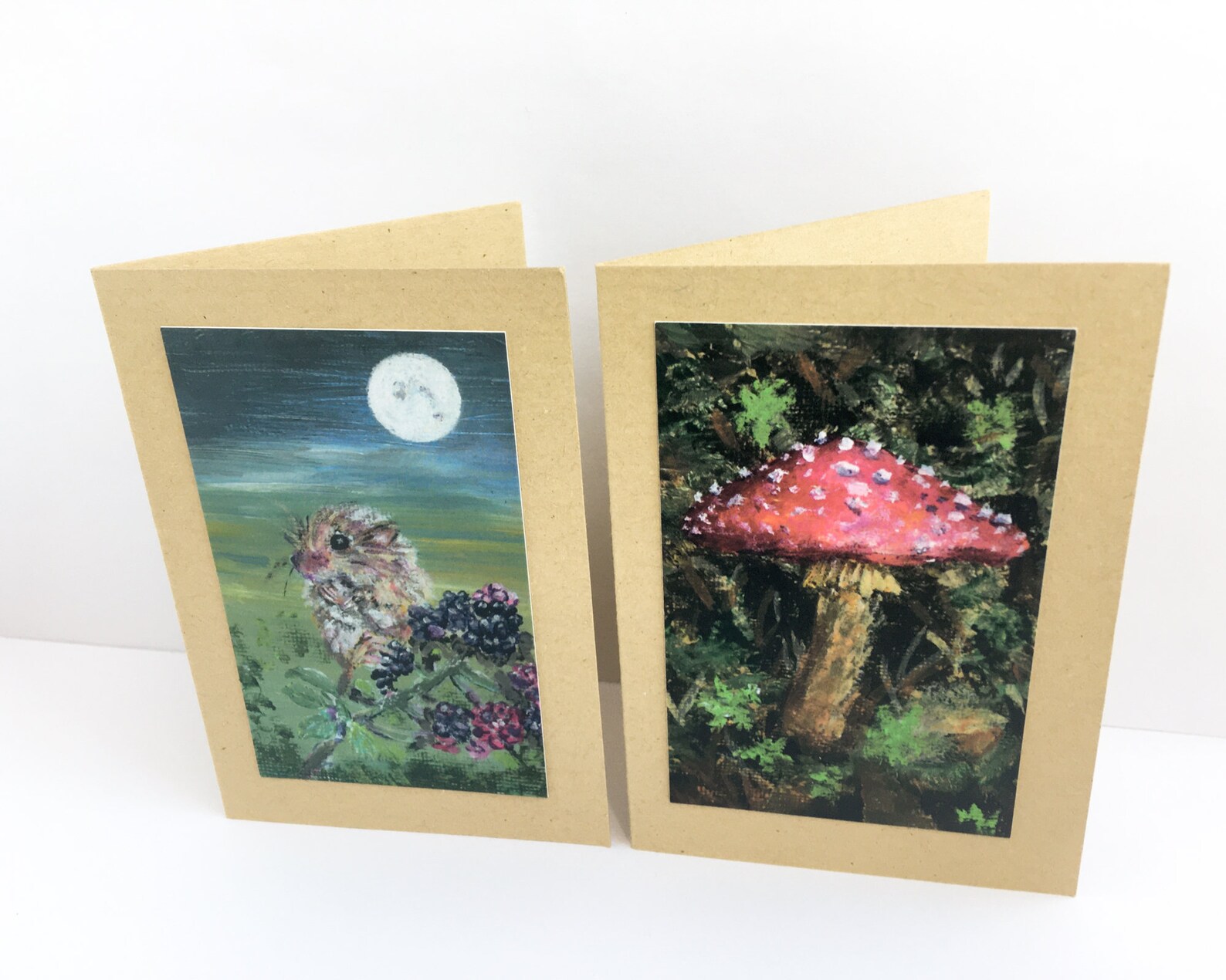 Blank Notecards Eco Friendly Little Note Cards Mushroom - Etsy UK