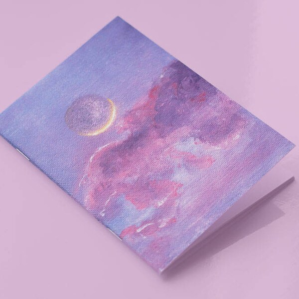 Moon Notebook - Etsy UK