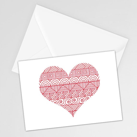 Postcards Make Up Love Note PostcardArt Print Stationery Paper & Party ...