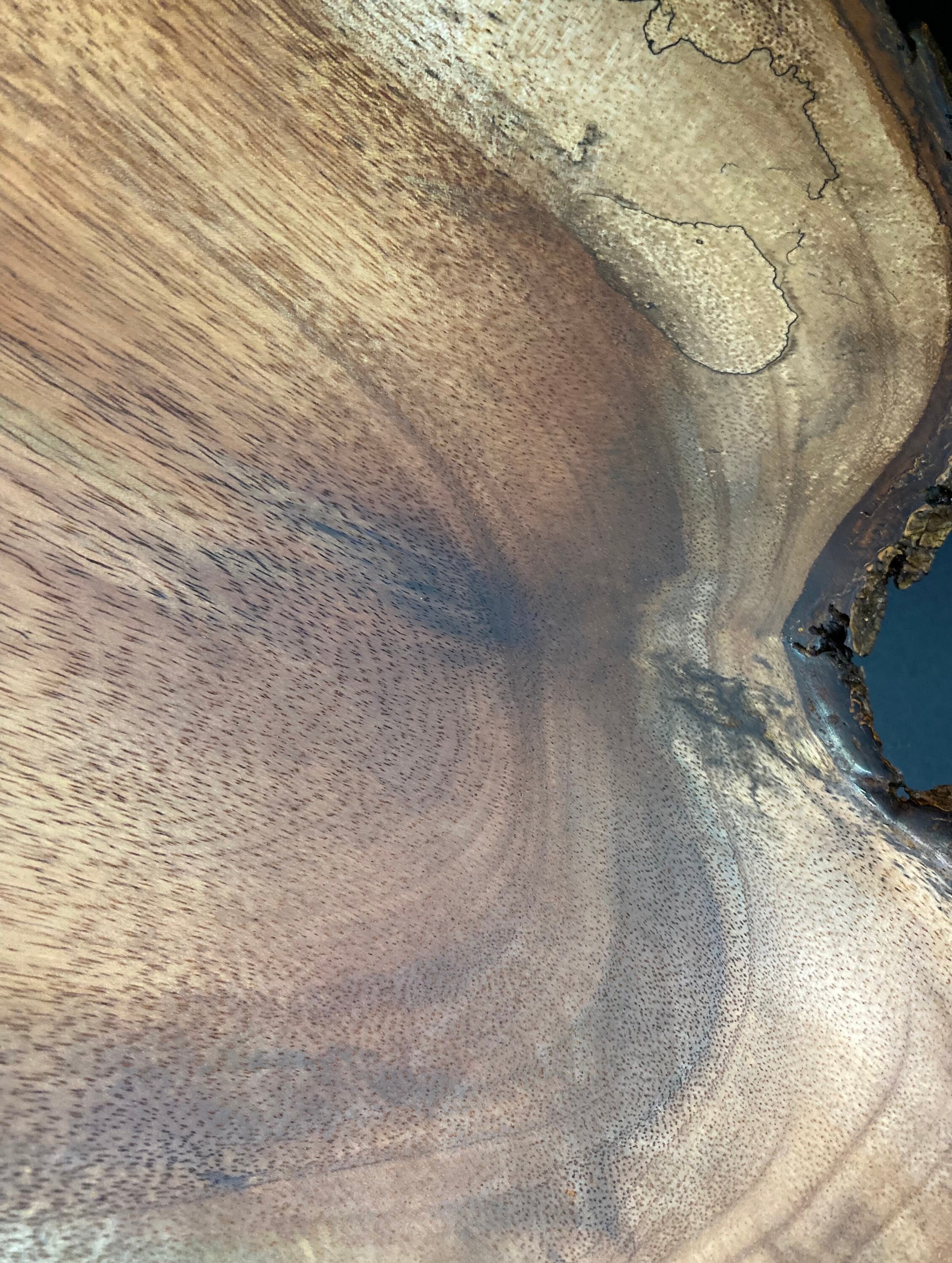 Hawaiian Koa Wood Natural-edge Platter #2503 by Aaron Hammer - Etsy