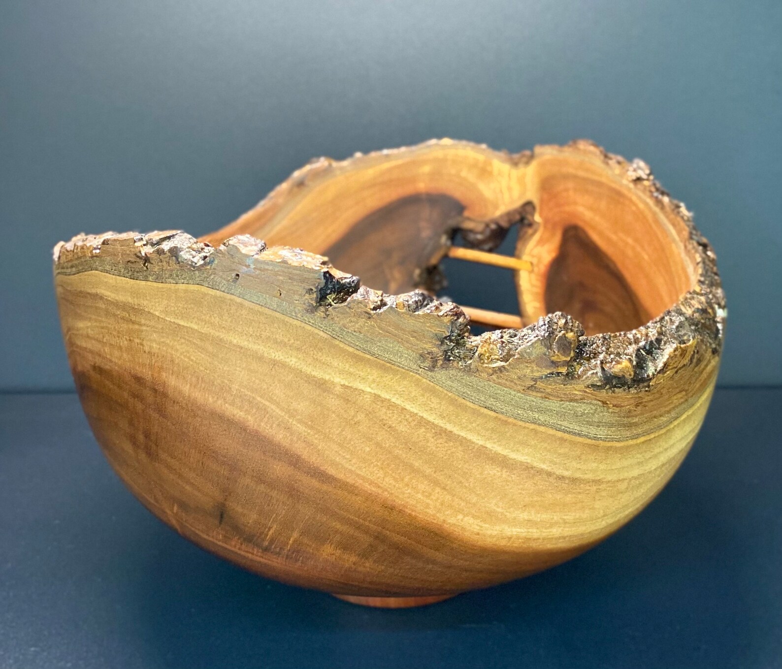 Milo Natural-edge Bowl #2485 by Aaron Hammer - Etsy