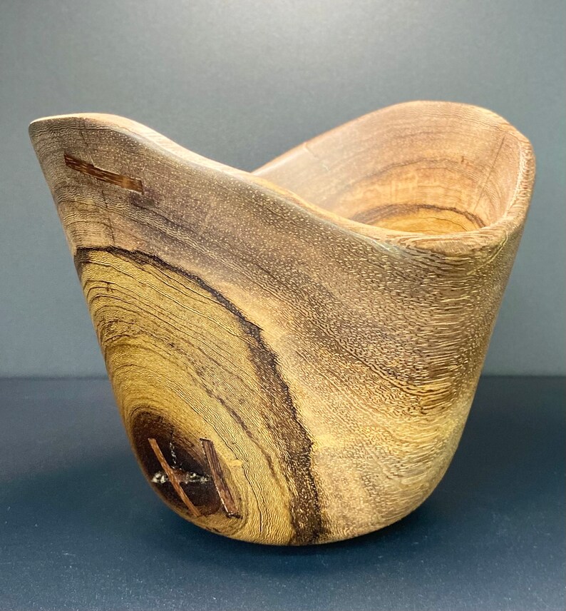 Pheasant Wood Natural-edge Bowl From Hawaii #2474 Made by Aaron Hammer ...