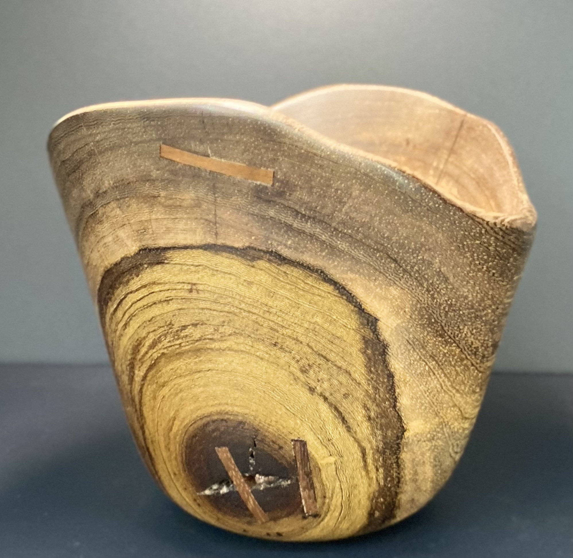 Pheasant Wood Natural-edge Bowl From Hawaii 2474 Made by Aaron Hammer ...