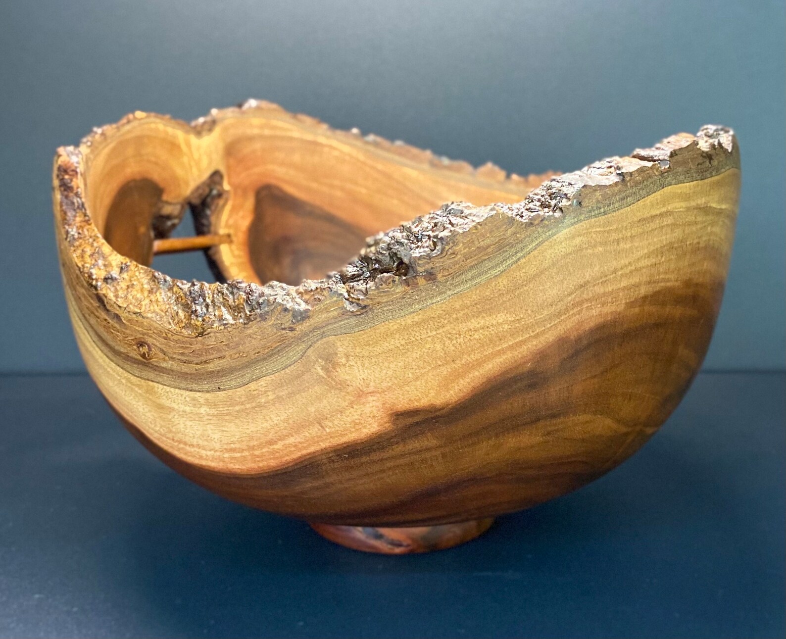 Milo Natural-edge Bowl #2485 by Aaron Hammer - Etsy