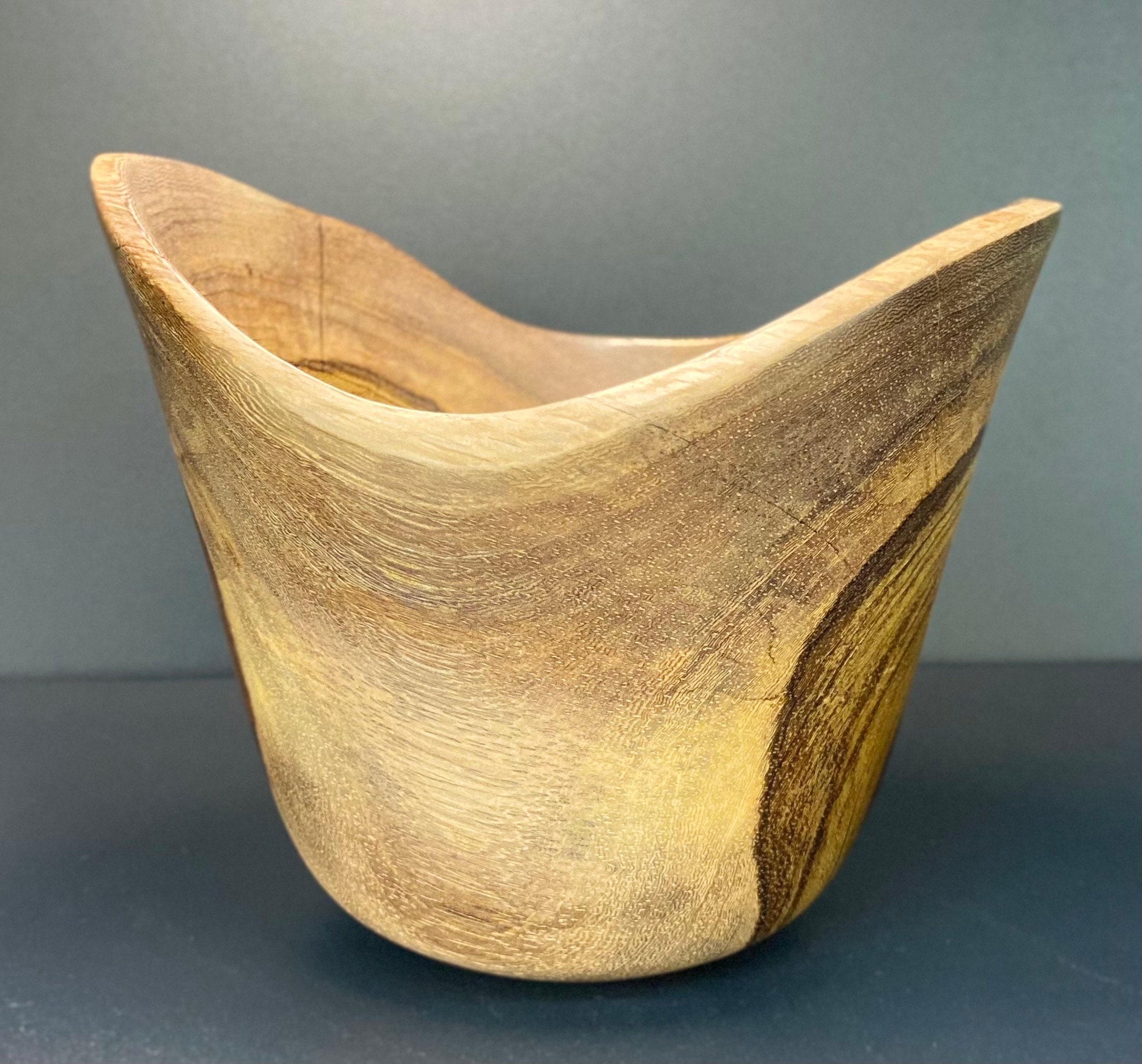 Pheasant Wood Natural-edge Bowl From Hawaii 2474 Made by Aaron Hammer ...