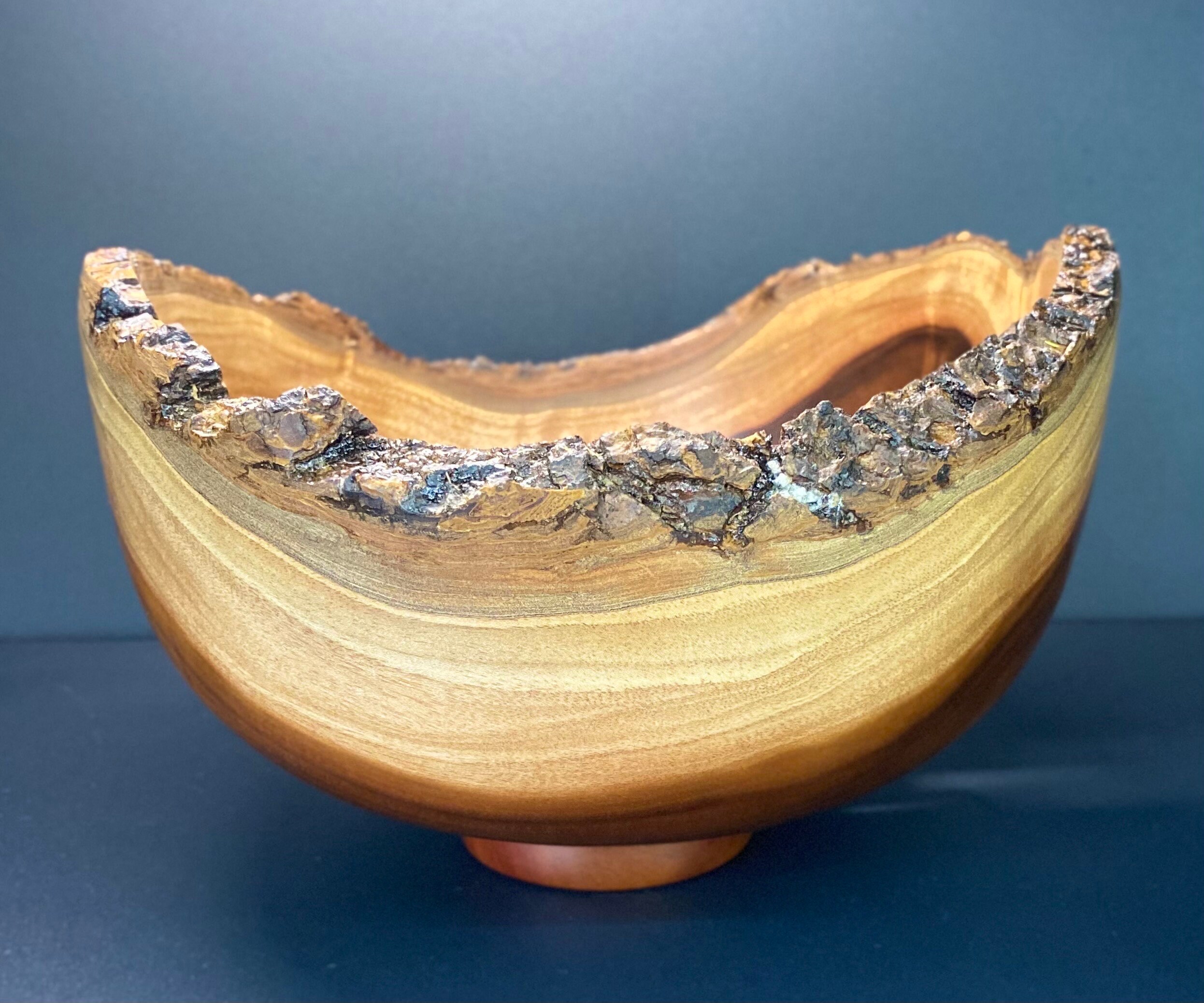 Milo Natural-edge Bowl #2485 by Aaron Hammer - Etsy
