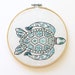 Embroidery Kit - Turtle Hand Embroidery - Etsy