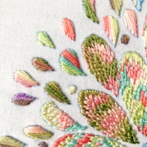 Hand Embroidery Pattern - Pre-printed Fabric for Embroidery - Etsy