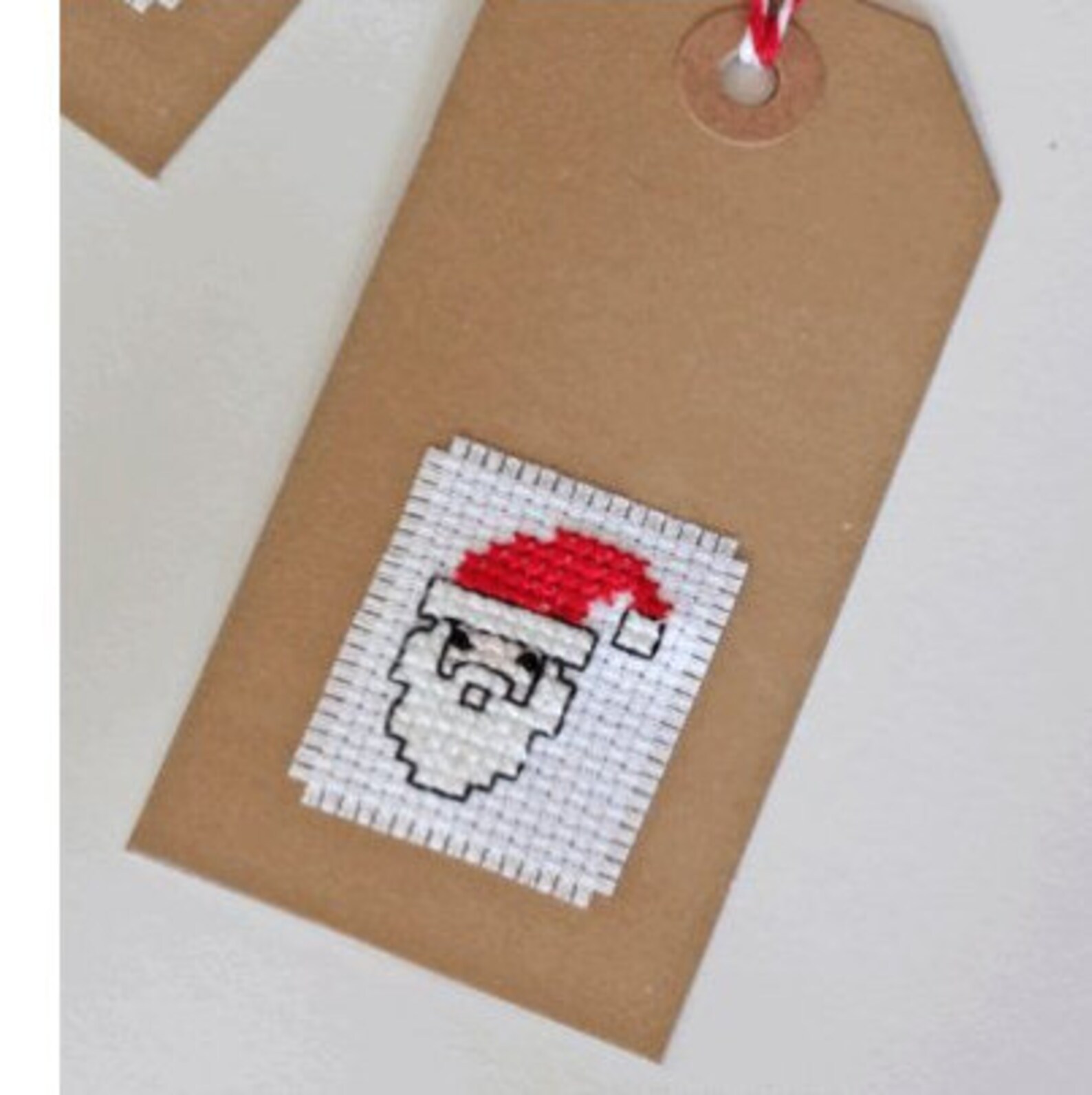 Cross Stitch Christmas Gift Tag Pattern PDF ** Instant Download ...