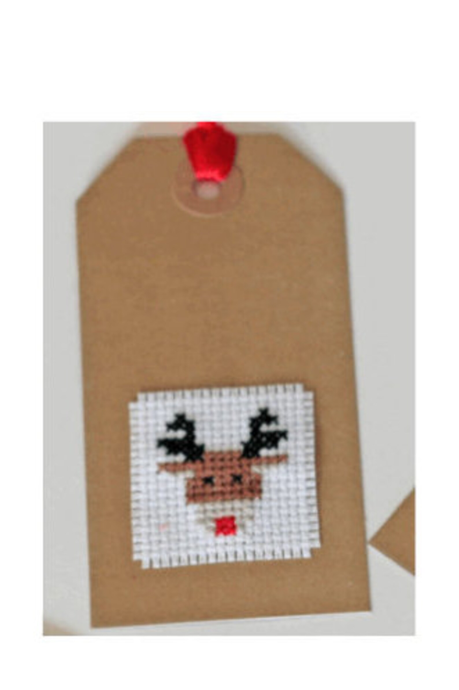 Cross Stitch Christmas Gift Tag Pattern PDF ** Instant Download ...