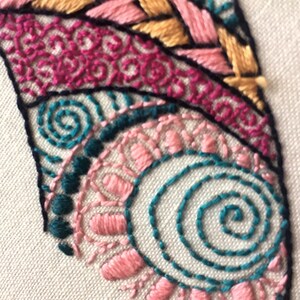 Ostrich Embroidery Pattern - Pre-printed Fabric for Embroidery - Etsy