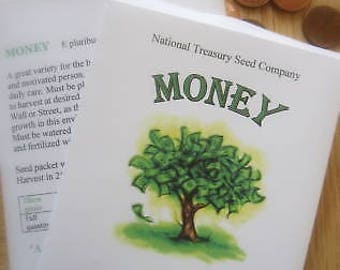 Money Tree Seeds Gag Gift - Etsy Australia