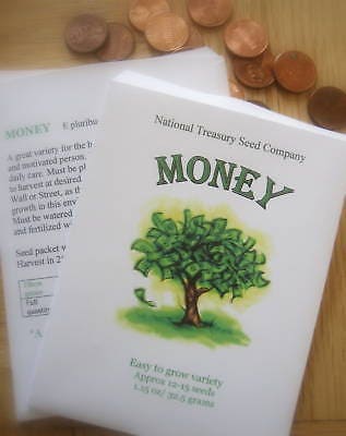Money Tree Seeds Seed Packet Graduation Gag Gift - Etsy