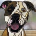Custom Stained Glass Dog Portrait - Etsy
