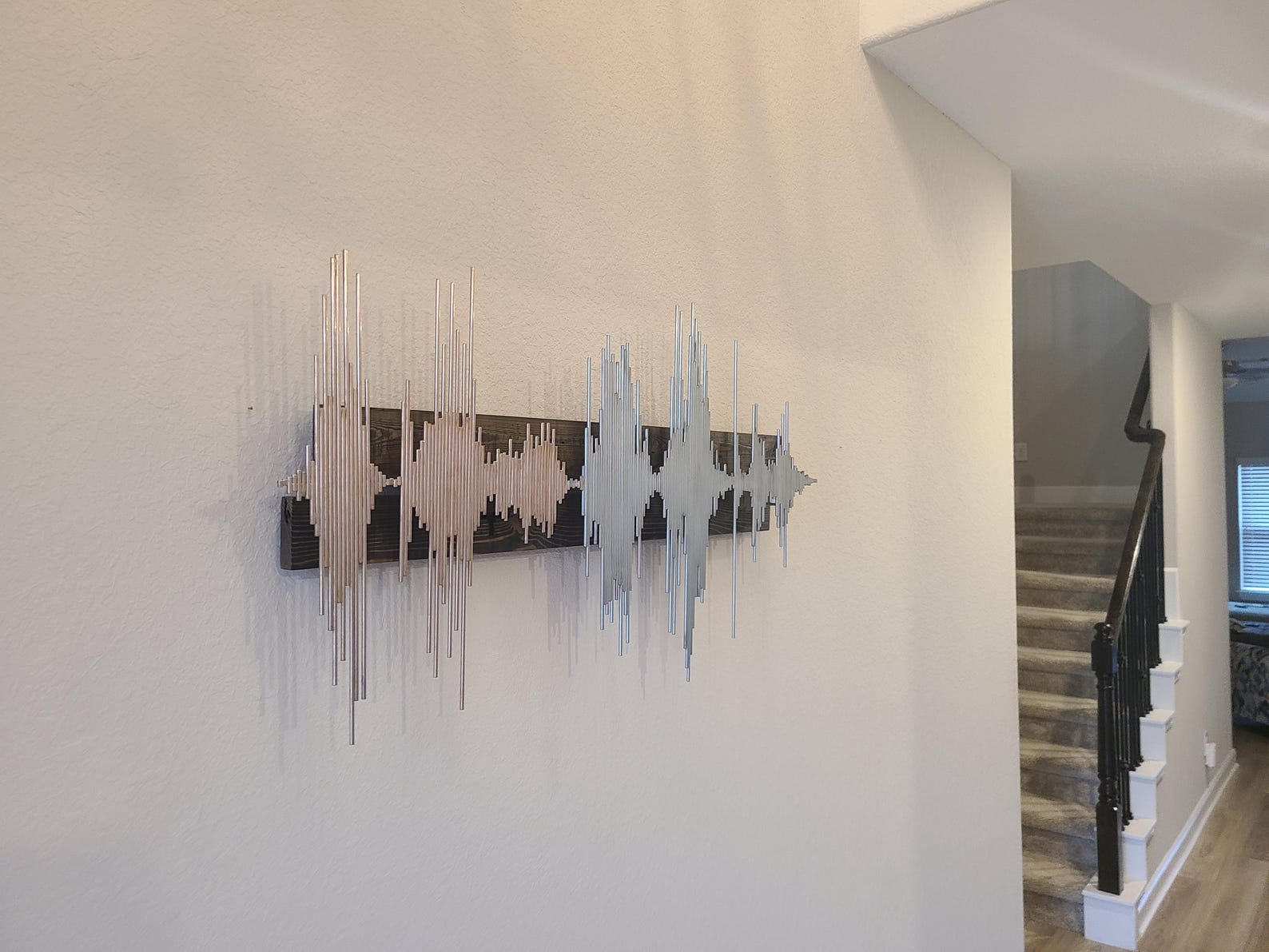 Sound Wave Biblical Handmade Spiritual Custom Artwork "my Grace is ...