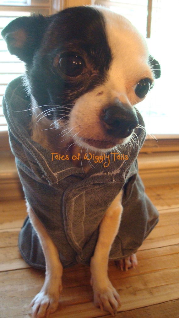 Items similar to Small Dog Jacket - Cape - Patchwork Clothing ...