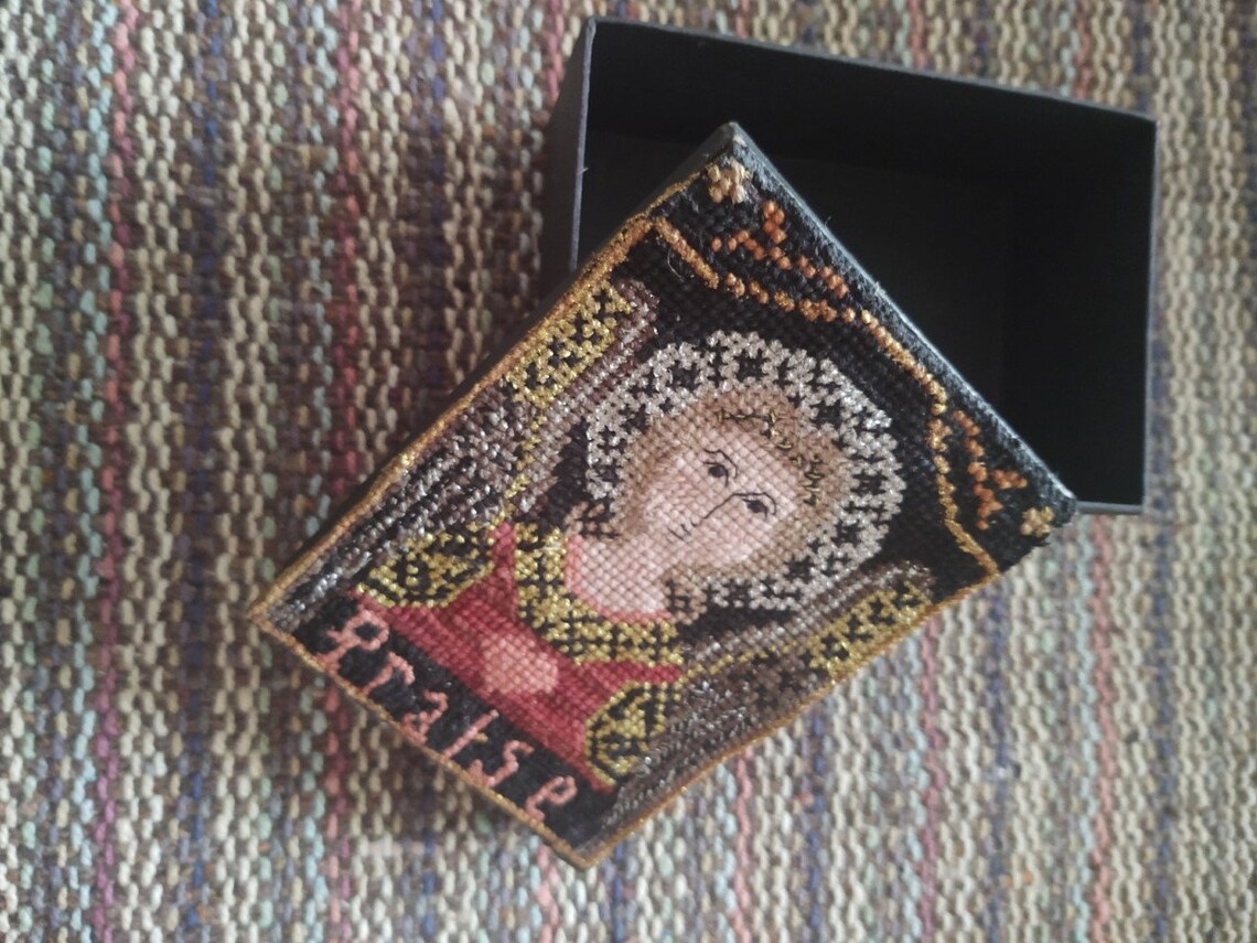 Xstitch Angel Keepsake Box Thewarehouseshelf Xstitch Angel Box - Etsy