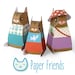 DIY Papercraft Kit, Cat Family Playset, Pdf Paper Toy, Printable ...