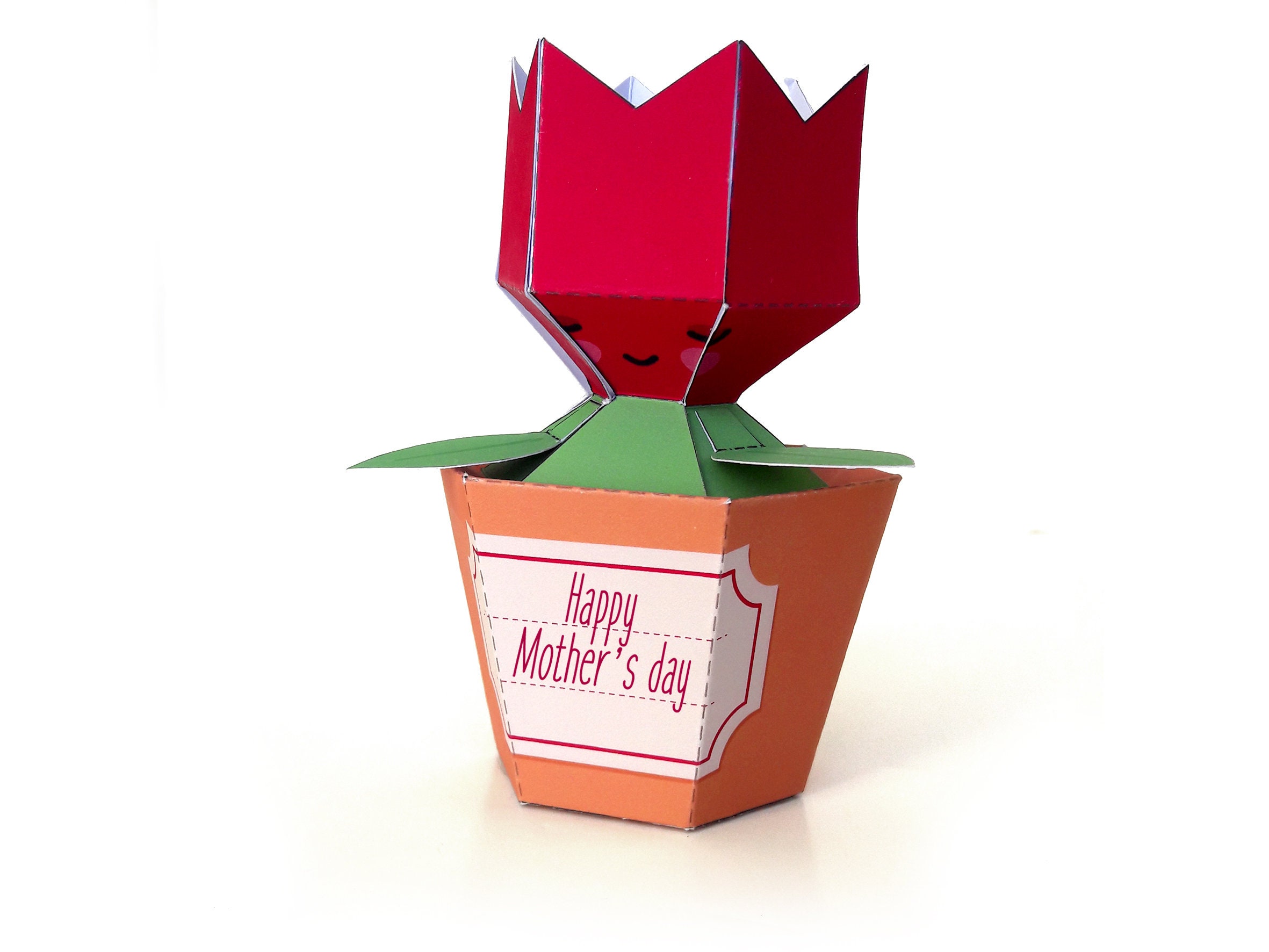 Digital Flower Pop up Box DIY - Etsy