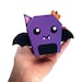 Printable Halloween Favor Box Bat Paper Craft Kit DIY - Etsy
