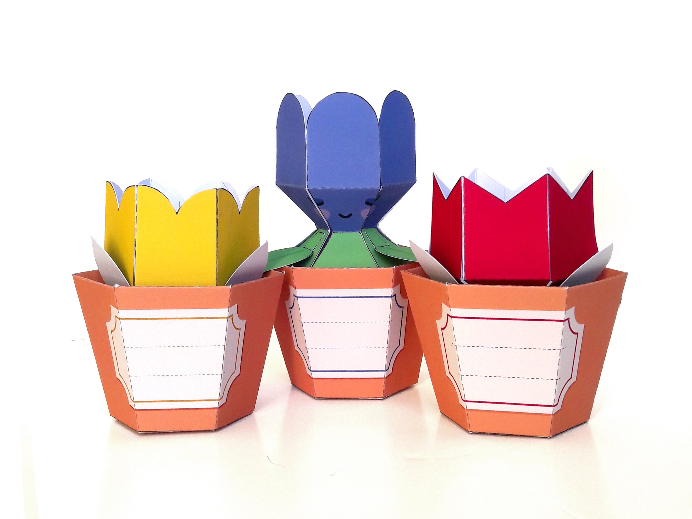 Digital Flower Pop up Box DIY - Etsy